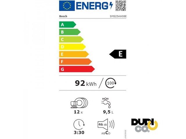 BOSCH SMS25AW08E Sudomašina