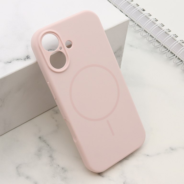 Zastitna maska (futrola) PURE MagSafe - iPhone 17 roze (MS)