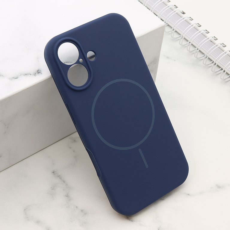 Zastitna maska (futrola) PURE MagSafe - iPhone 17 tamno plava (MS)