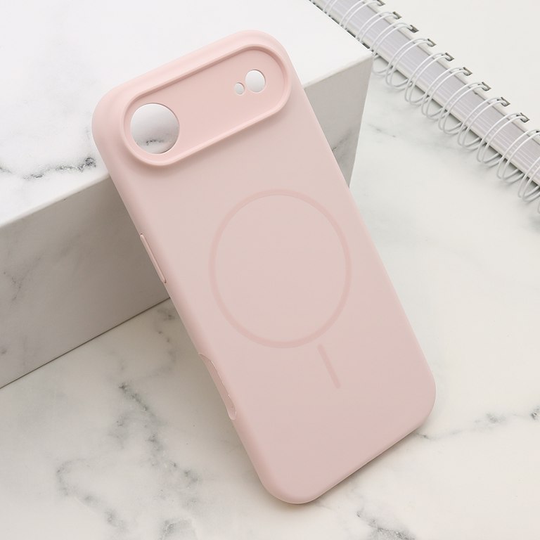 Zastitna maska (futrola) PURE MagSafe - iPhone 17 Air roze (MS)