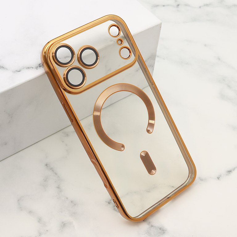 Zastitna maska (futrola) CAMERA PROTECT MAGSAFE II - iPhone 17 Pro narandzasta (MS)