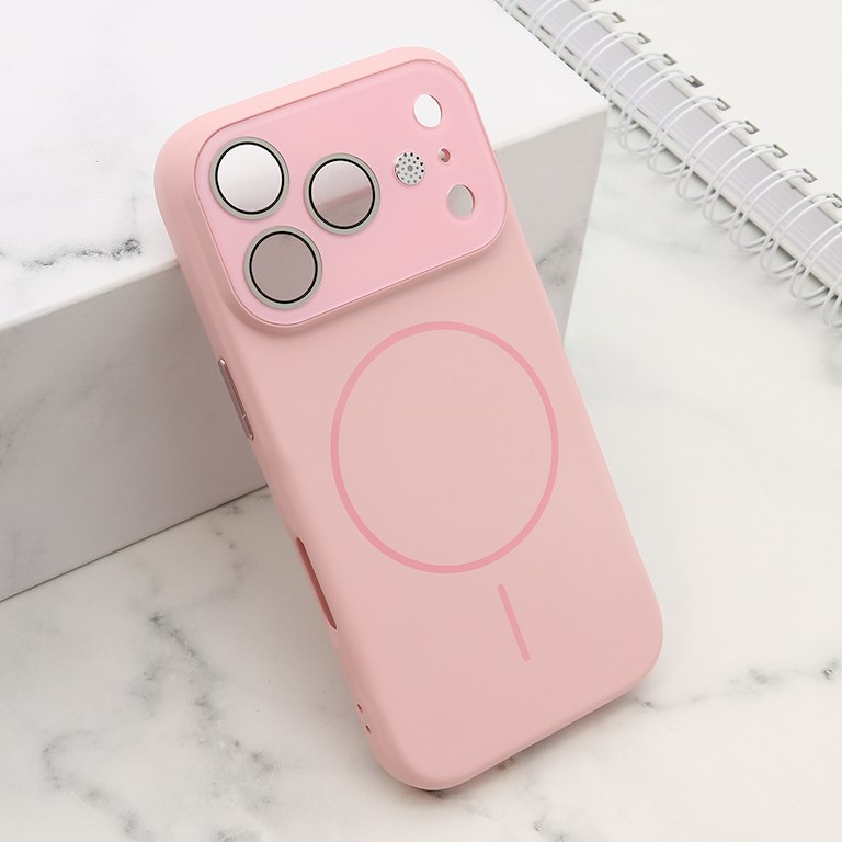 Zastitna maska (futrola) PASTEL DREAMS MagSafe - iPhone 17 Pro roze (MS)