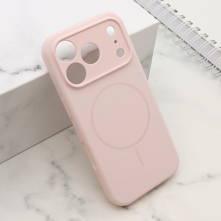 Zastitna maska (futrola) PURE MagSafe - iPhone 17 Pro roze (MS)