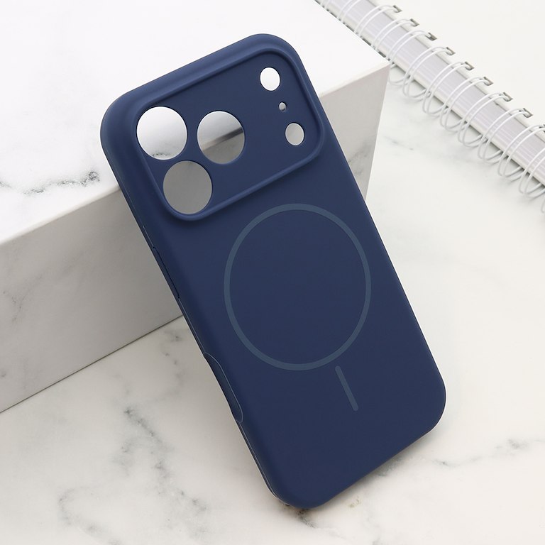 Zastitna maska (futrola) PURE MagSafe - iPhone 17 Pro tamno plava (MS)