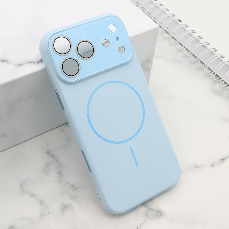 Zastitna maska (futrola) PASTEL DREAMS MagSafe - iPhone 17 Pro Max (6.9) plava (MS)