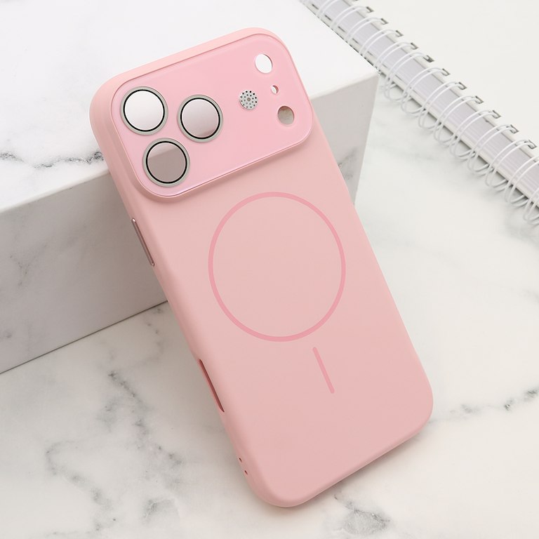 Zastitna maska (futrola) PASTEL DREAMS MagSafe - iPhone 17 Pro Max (6.9) roze (MS)