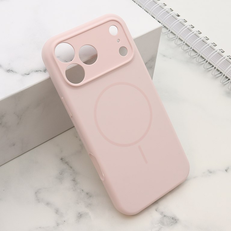 Zastitna maska (futrola) PURE MagSafe - iPhone 17 Pro Max (6.9) roze (MS)