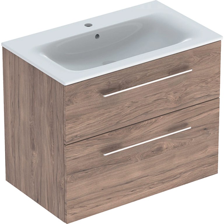 Geberit Selnova Square lavabo sa ormarićem, dve fioke 501.242.00.1
