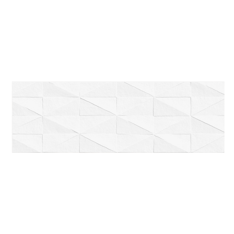 Keros Ceramica – Expression Foro Blanco 30×90