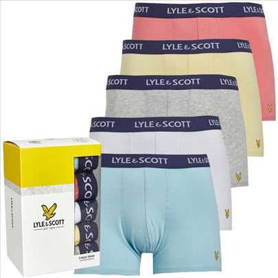 Lyle&Scott Vintage Mens Miller Five Pack Boxers