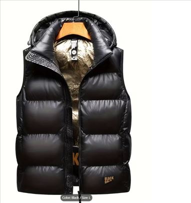 Mens Lightweight Hooded Vest