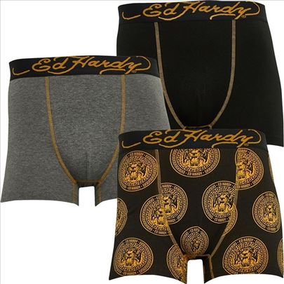 Ed Hardy Mens Sandro Boxer Shorts