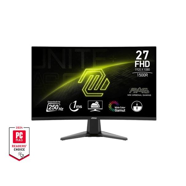 MSI Monitor 27 MAG 27C6X VA FHD 240Hz DP/2xHDMI Zakrivljen
