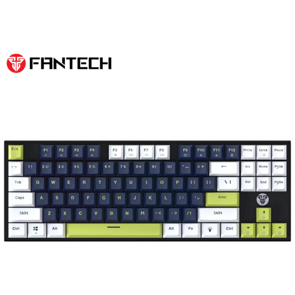 Tastatura mehanička Gaming Fantech MK877S RGB Atom 87S Mori plava (crveni switch)
