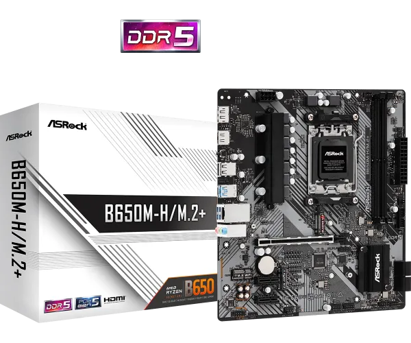 MB AM5 ASRock B650M-H/M.2+