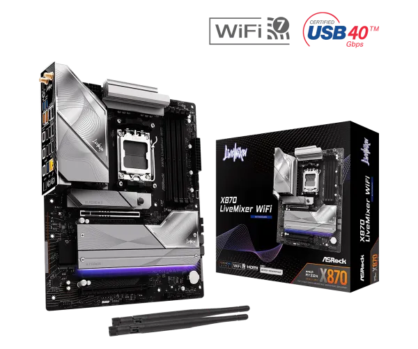 MB AM5 ASRock X870 LIVEMIXER WIFI