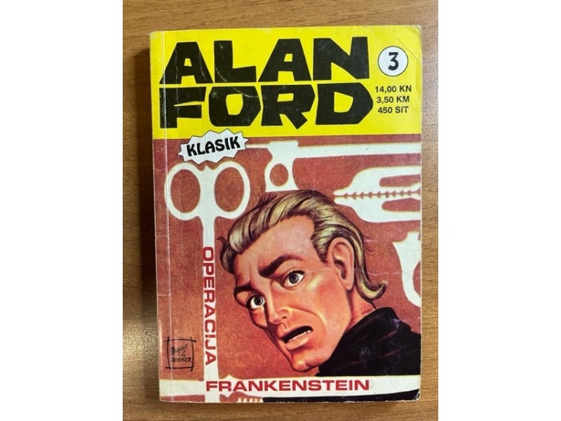 Alan Ford Klasik br. 3 - Operacija Frankeštajn
