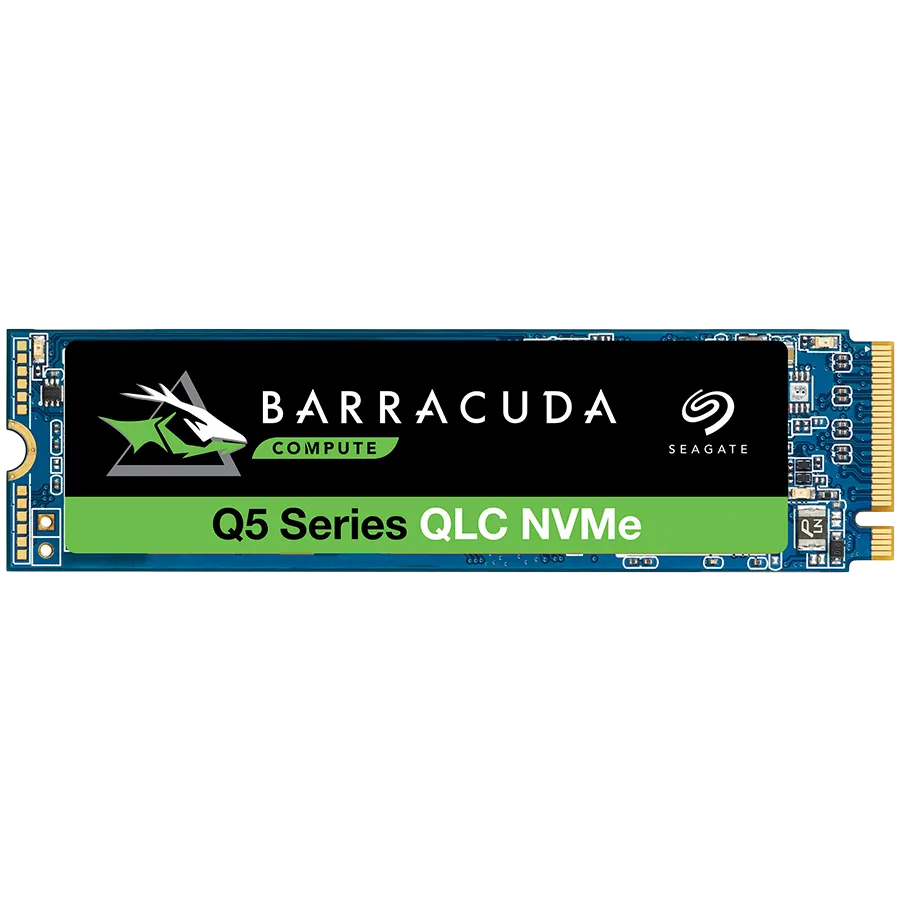 SSD SEAGATE BarraCuda Q5 500GB M.2 2280-S2 PCIe Gen3 x4 NVMe 1.3, Read/Write: 2300/900 MBps, TBW 119
