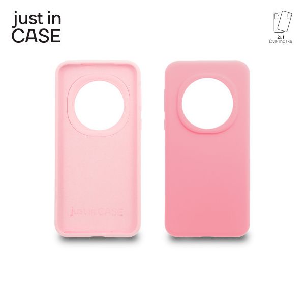 JUST IN CASE 2u1 Extra case MIX PLUS paket maski za Honor Magic 7 Prom, roza