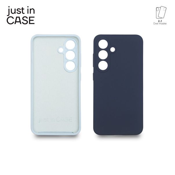 JUST IN CASE 2u1 Extra case MIX PLUS paket maski za Samsung S25, plava