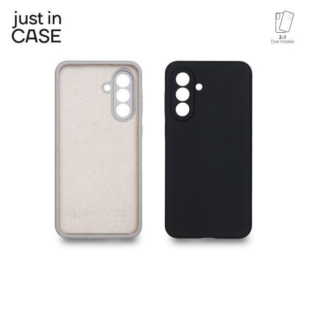 JUST IN CASE 2u1 Extra case MIX PLUS paket maski za Samsung Galaxy A36, crna