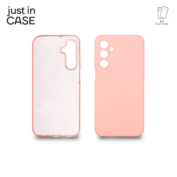 JUST IN CASE 2u1 Extra case MIX paket maski za Samsung Galaxy A16, roza