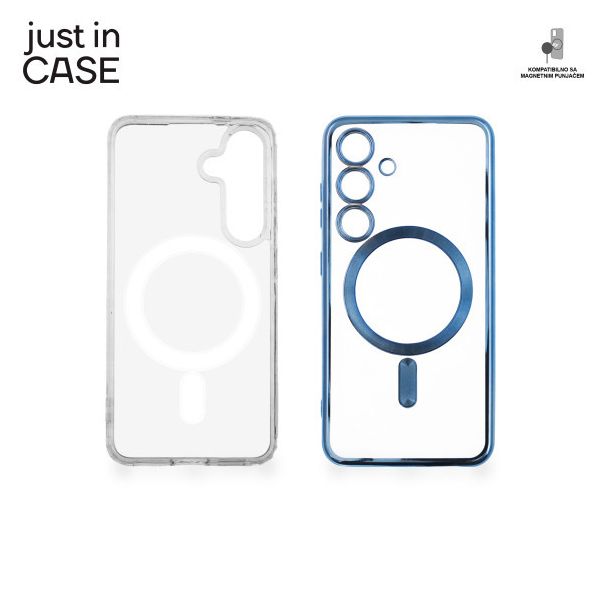 JUST IN CASE 2u1 Extra case MAG MIX paket maski za Samsung S25, plava