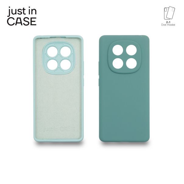 JUST IN CASE 2u1 Extra case MIX PLUS paket maski za Redmi Note 14 Pro 4G, zelena