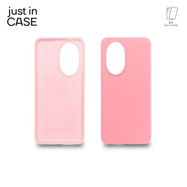 JUST IN CASE 2u1 Extra case MIX PLUS paket maski za Honor 200, roza