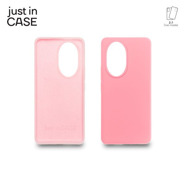 JUST IN CASE 2u1 Extra case MIX PLUS paket maski za Honor 200 Pro, roza