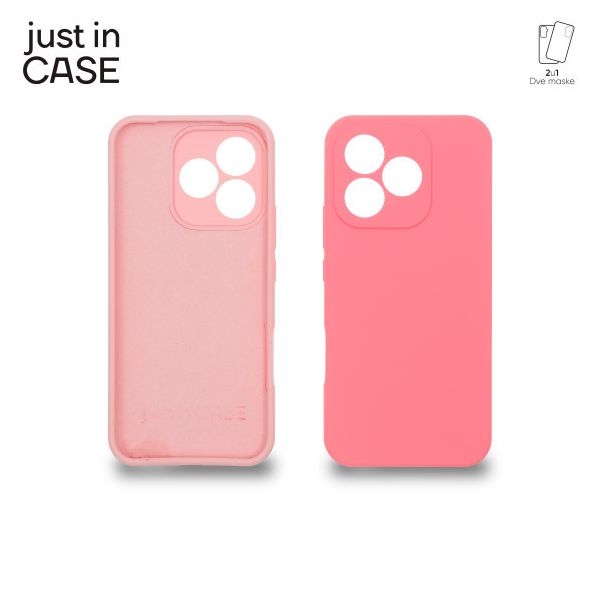 JUST IN CASE 2u1 Extra case MIX PLUS paket maski za Honor 400 LITE, roza