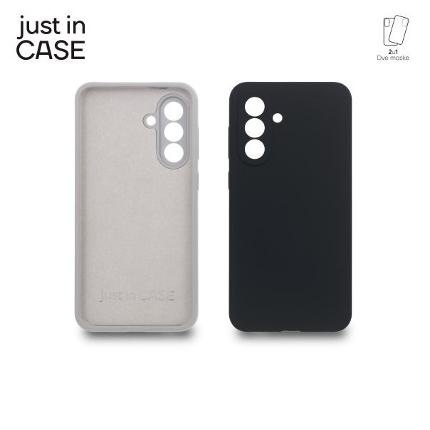 JUST IN CASE 2u1 Extra case MIX PLUS paket maski za Samsung Galaxy A56, crna