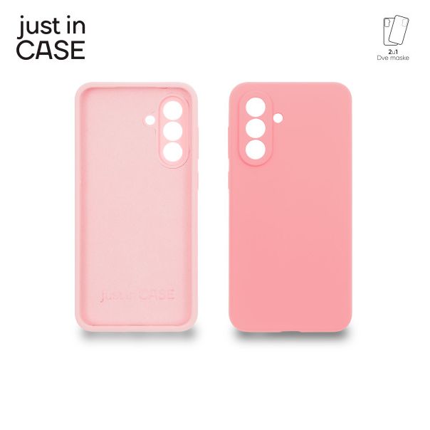 JUST IN CASE 2u1 Extra case MIX PLUS paket maski za Samsung Galaxy A56, roza