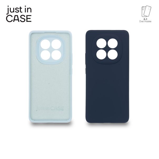 JUST IN CASE 2u1 Extra case MIX PLUS paket maski za Redmi Note 14 Pro+ 5G, plava