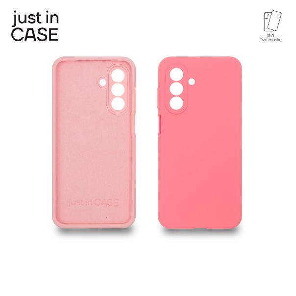 JUST IN CASE 2u1 Extra case MIX PLUS paket maski za Samsung A26, roza