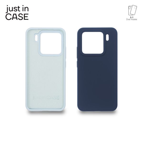 JUST IN CASE 2u1 Extra case MIX PLUS paket maski za Xiaomi 15, plava