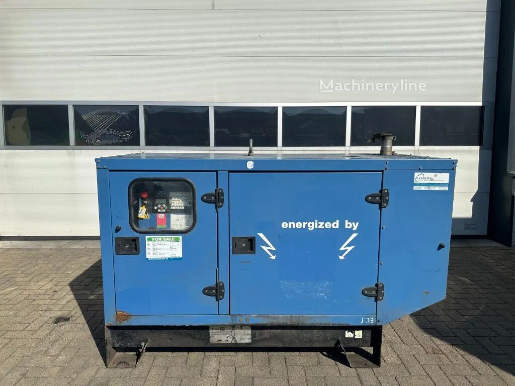 SDMO J33 John Deere Mecc Alte Spa 30 kVA Silent generatorset diesel generator