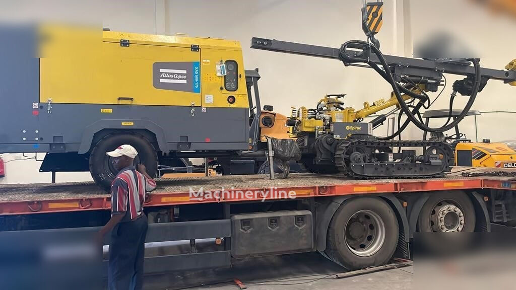 Novi Atlas COPCO 450 CFM mobilni kompresor