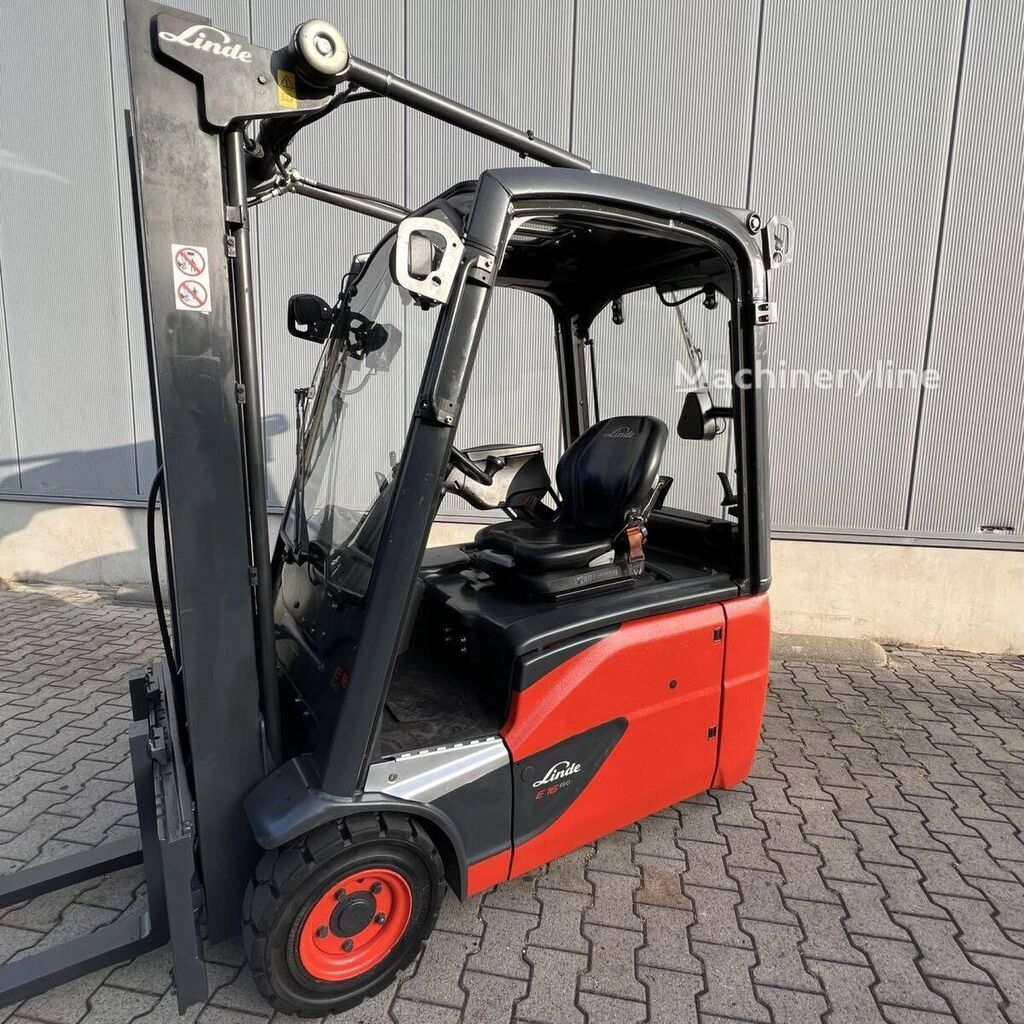 Linde E16 (386-02) EVO viljuškar na tri točka