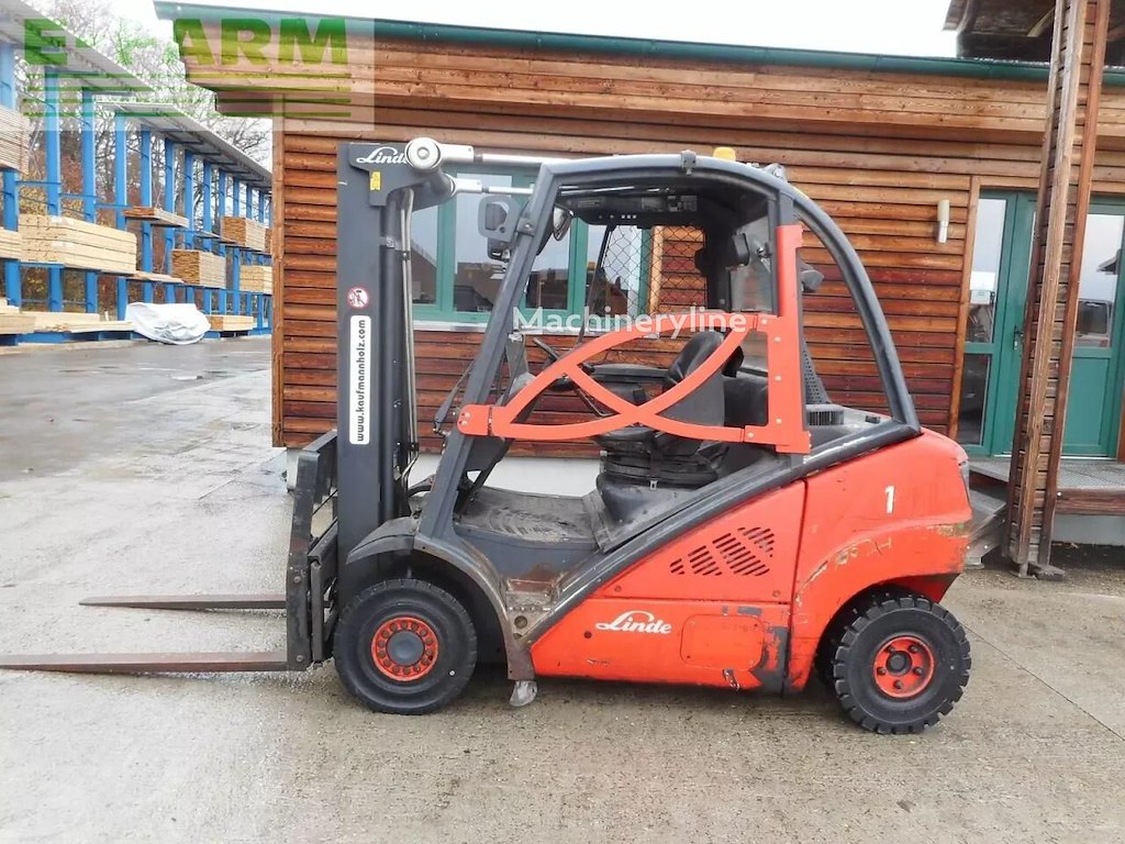 Linde h25d-01 triplex 4,7m + ss + zv dizel viljuškar