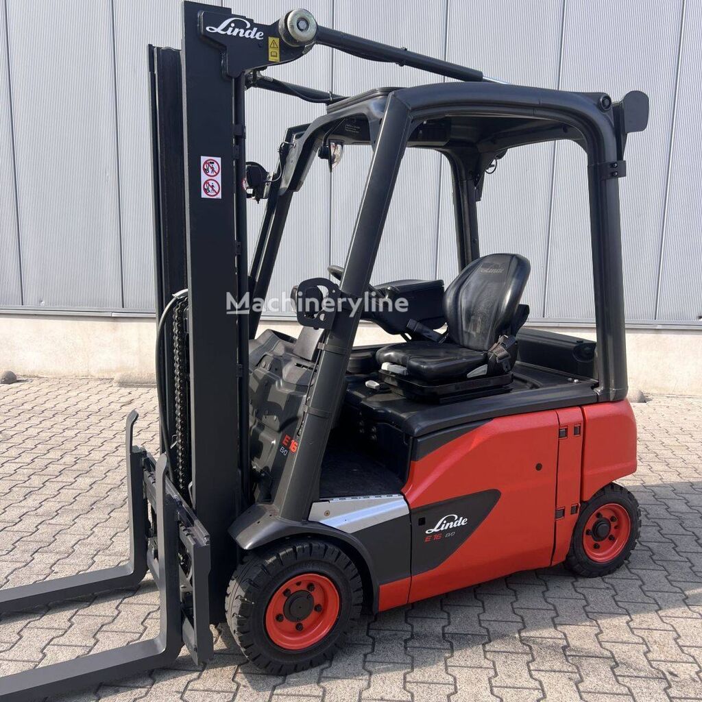 Linde E16P (386-02) EVO električni viljuškar