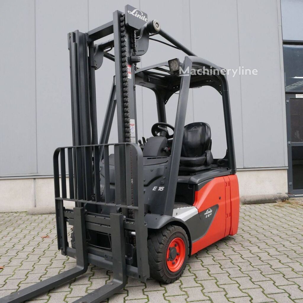 Linde E16C (386-02) EVO viljuškar na tri točka