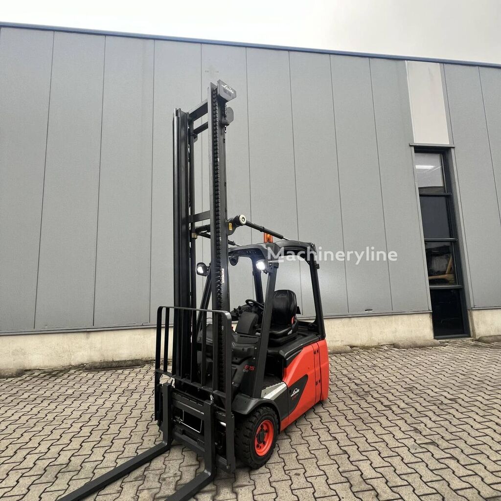 Linde E15 (386-02) EVO viljuškar na tri točka