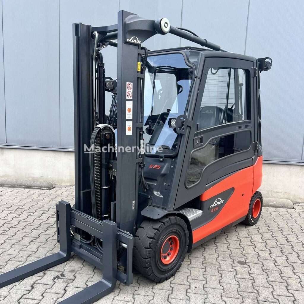 Linde E25L (387) električni viljuškar
