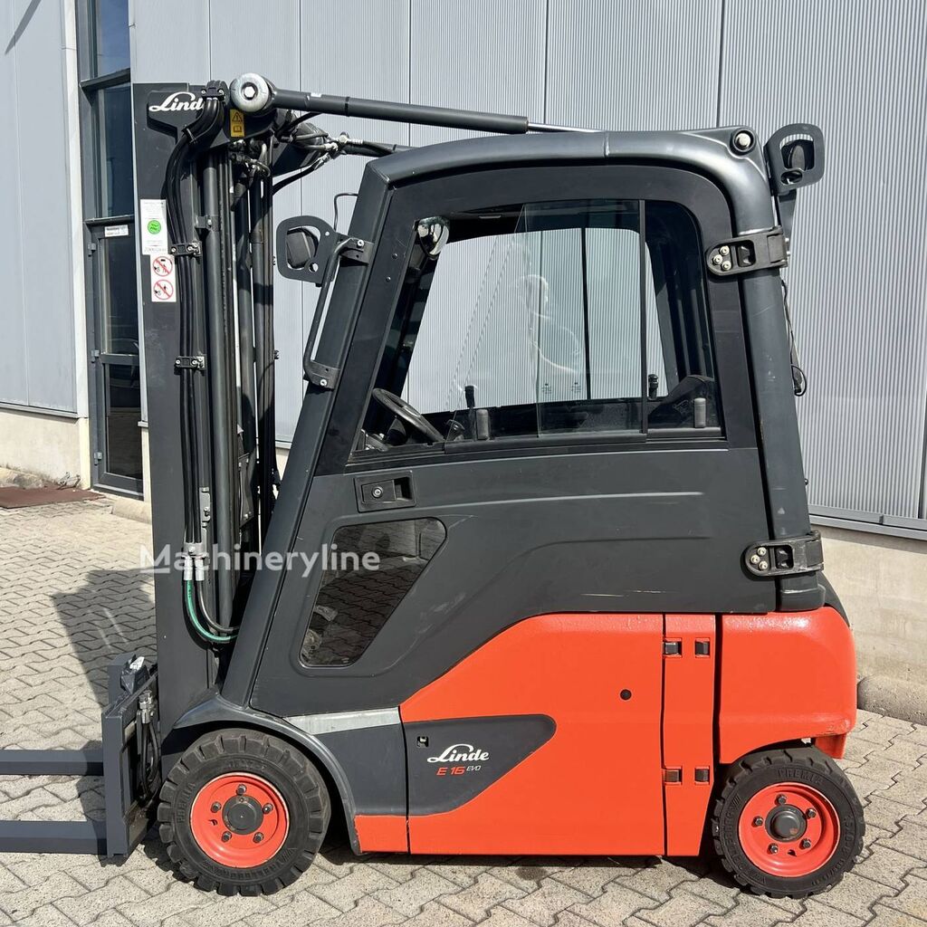 Linde E16P (386-02) EVO električni viljuškar