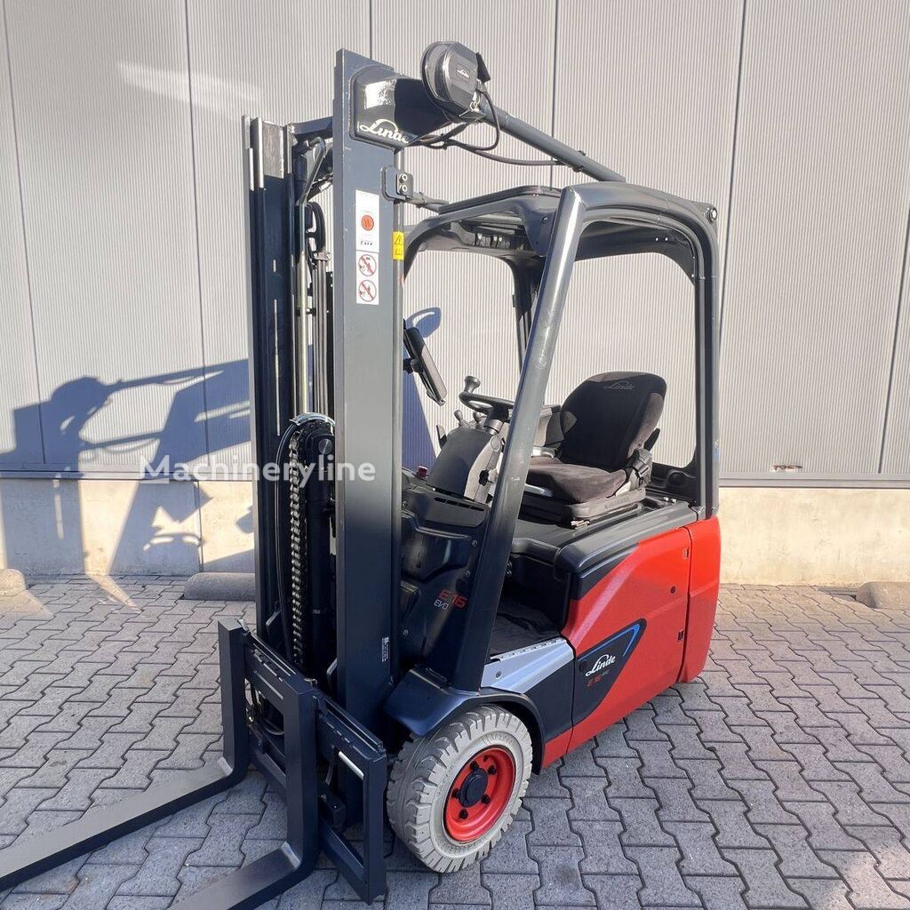 Linde E16C (386-02) EVO Li-On viljuškar na tri točka