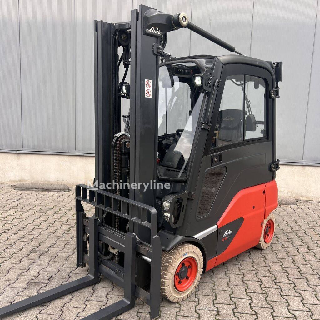Linde E16P (386-02) EVO električni viljuškar