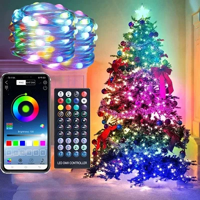 Led lampice novogodišnje RGB – 10m