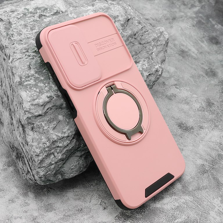 Zastitna maska (futrola) DEFENDER CAMSHIELD - Samsung A175 Galaxy A17/A176B Galaxy A17 5G roze (MS)