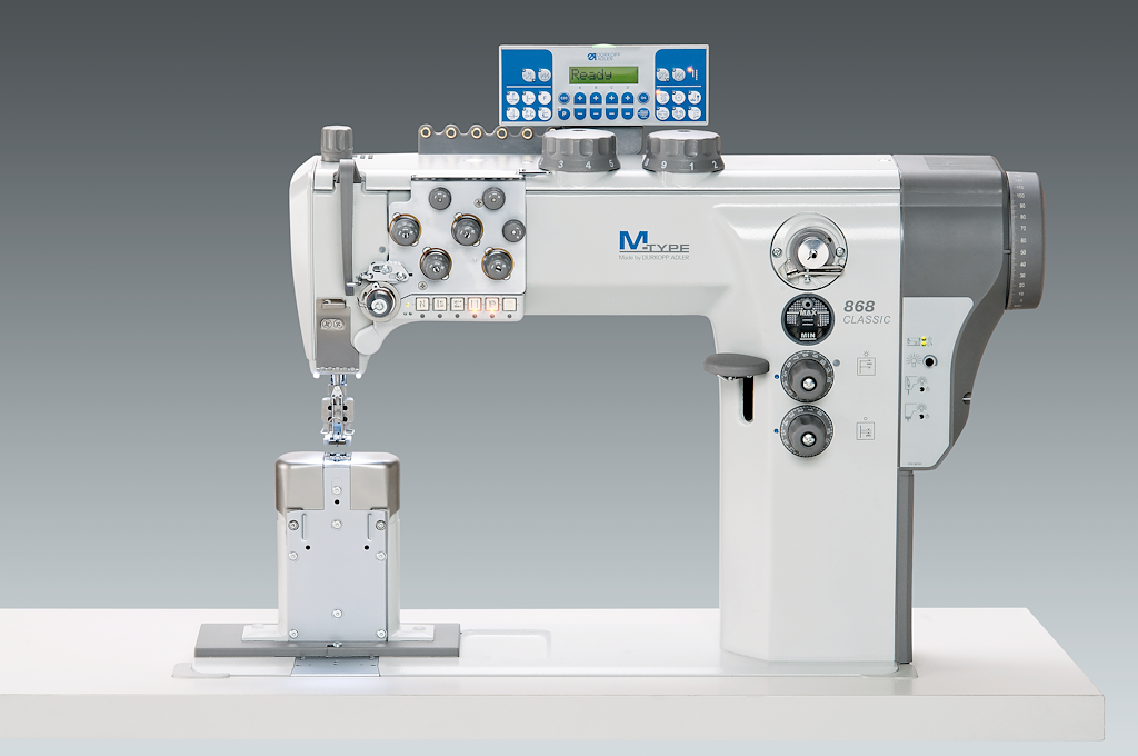 Durkopp Adler 868-290322-M // Stubna mašina sa trostrukim transportom i automatskim funkcijama